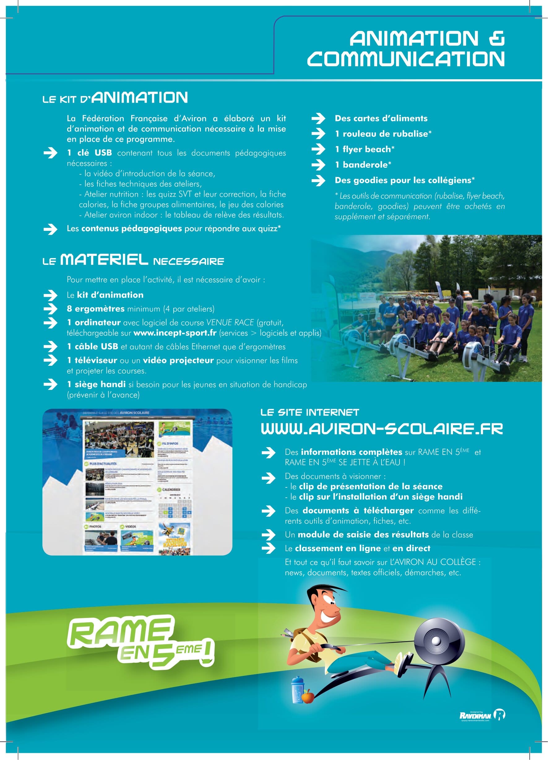 Projet Rame en 5eme – Collège Henri IV