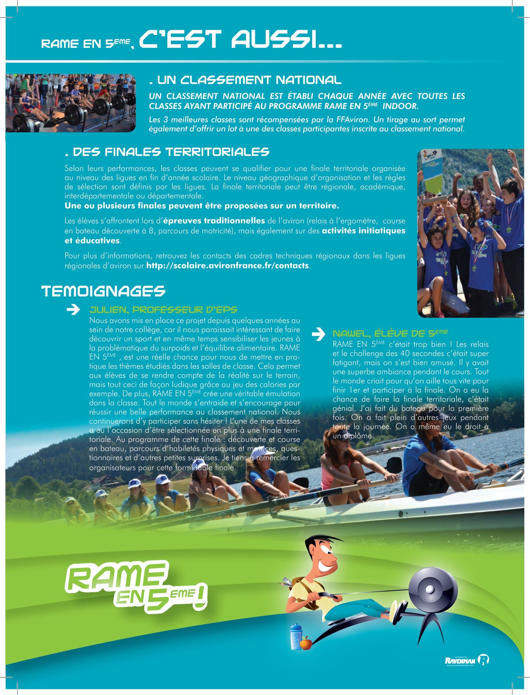 Projet Rame en 5eme – Collège Henri IV