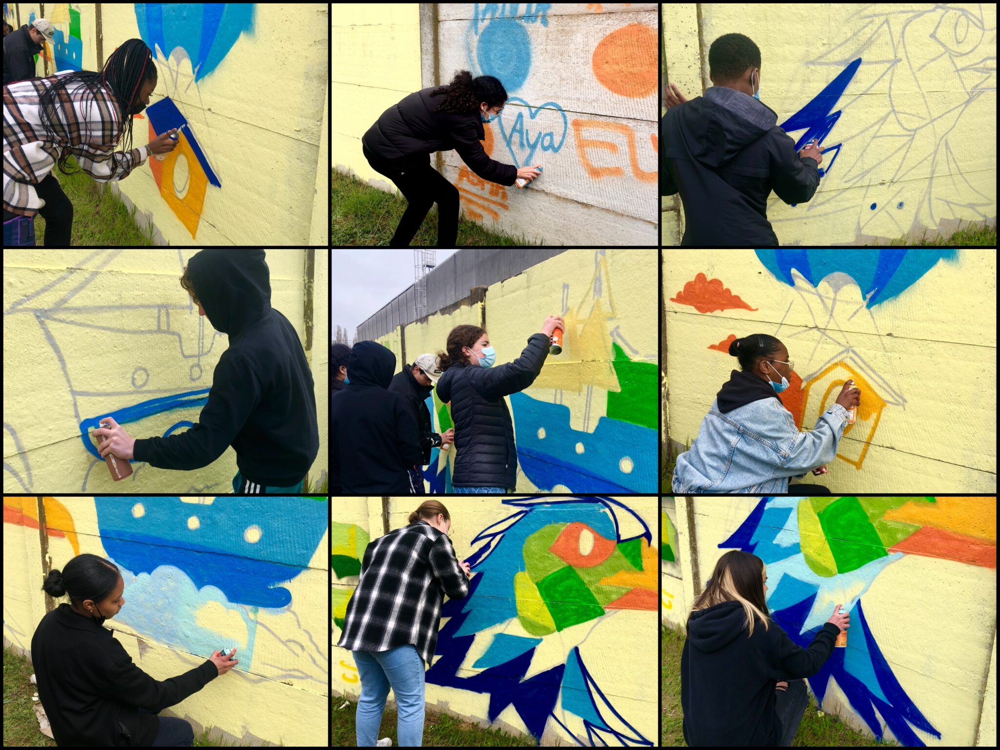 Sortie 3D street Art – Collège Henri IV
